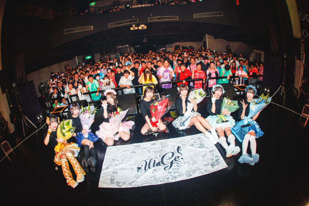 7人組アイドル・UtaGe!が見せた大きな成長！「2周年ワンマンライブ」で20曲を披露